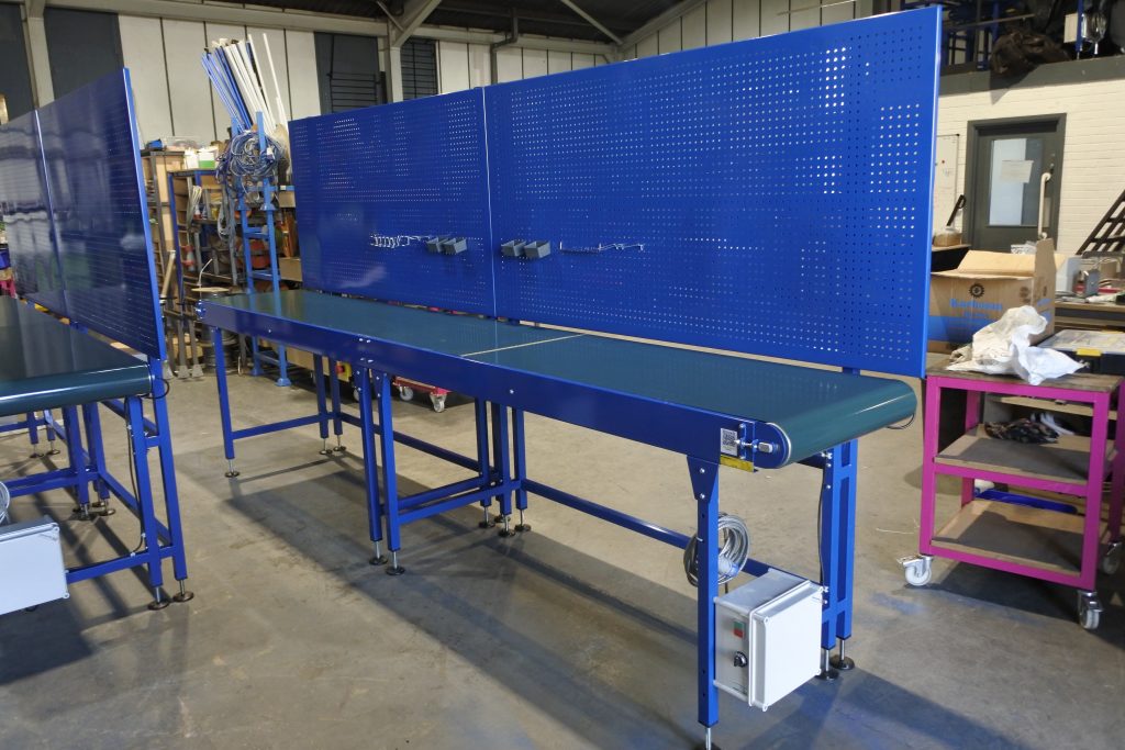 Conveyor Belt with Tool Board - Case Study - SPG Conveyor Systems